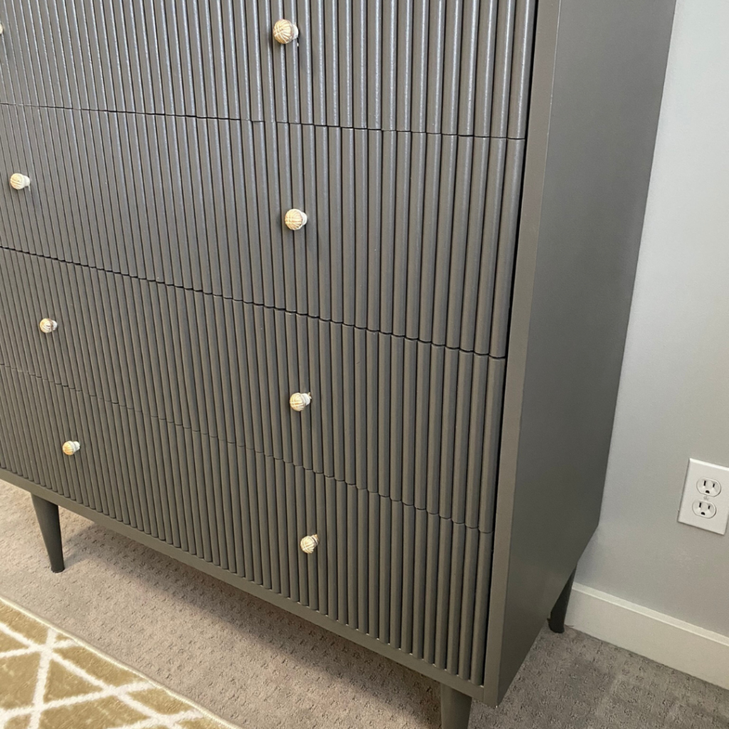 Fluted Dresser DIY - The Flip Hubb