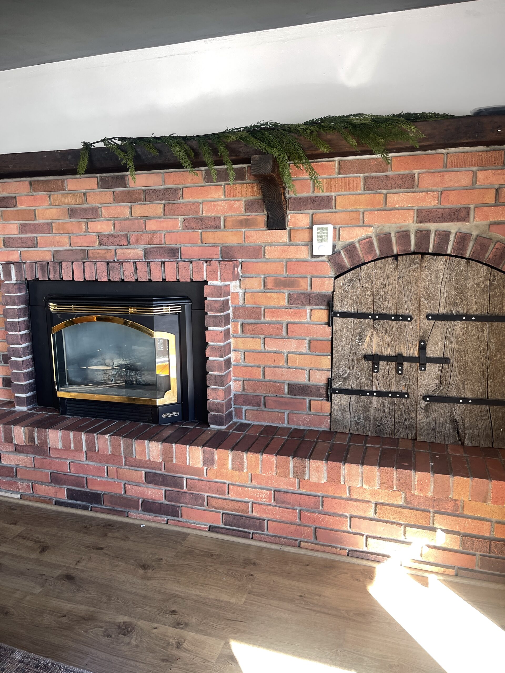 Brick Fireplace Makeover: Phase One - The Flip Hubb