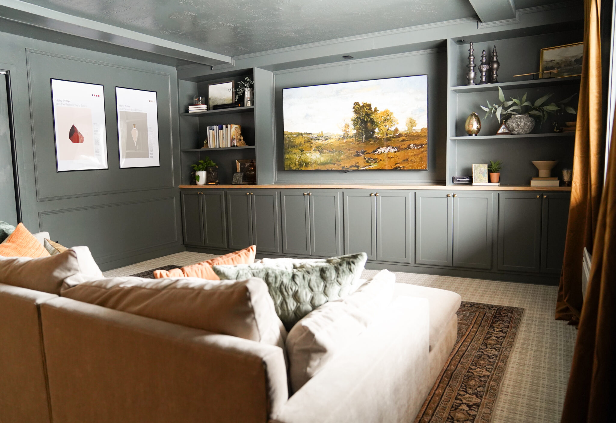 The Flip Hubb Family Room Makeover - The Flip Hubb