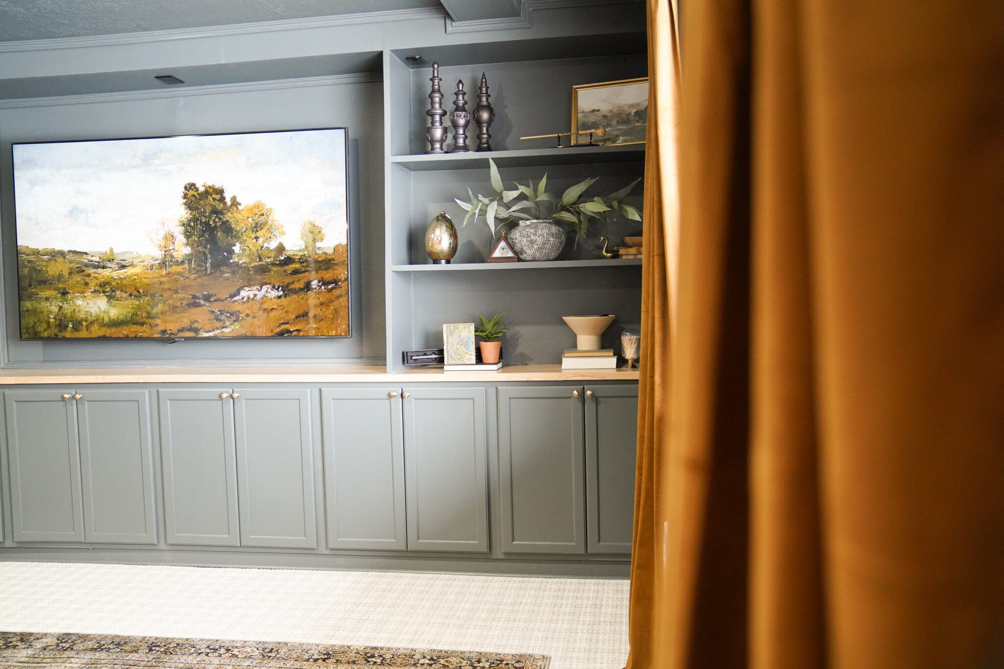 The Flip Hubb Family Room Makeover - The Flip Hubb