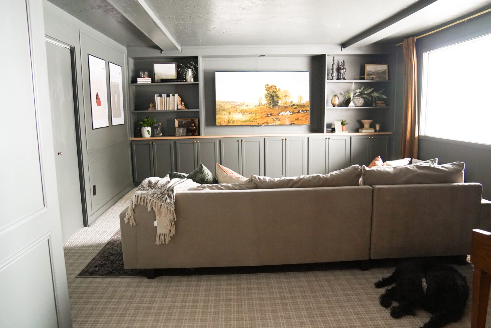 The Flip Hubb Family Room Makeover - The Flip Hubb