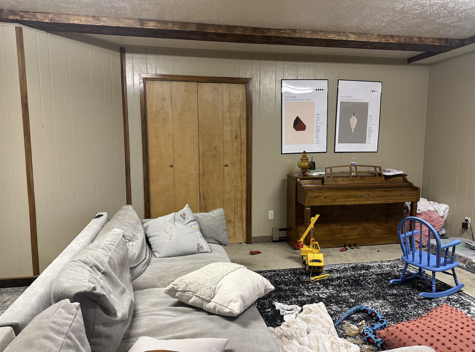 The Flip Hubb Family Room Makeover - The Flip Hubb