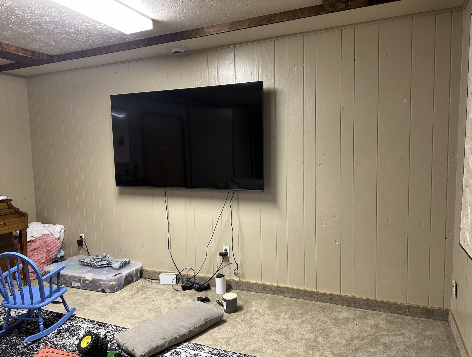 The Flip Hubb Family Room Makeover - The Flip Hubb