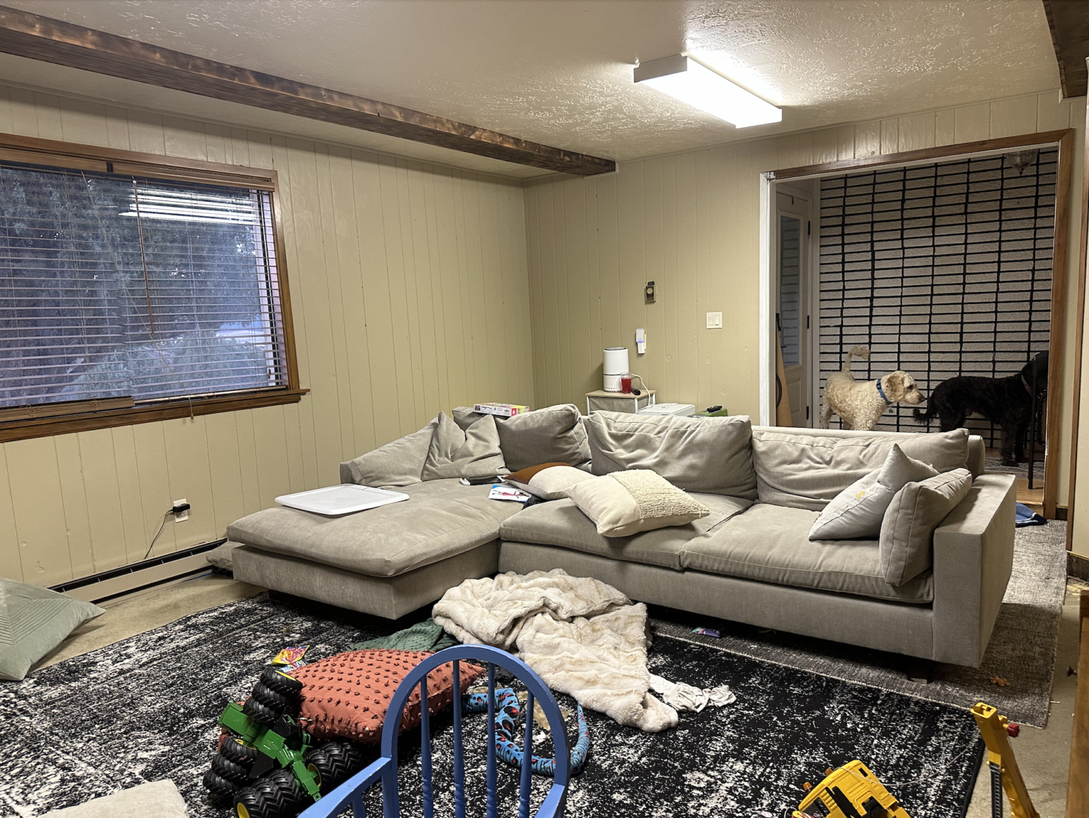 The Flip Hubb Family Room Makeover - The Flip Hubb